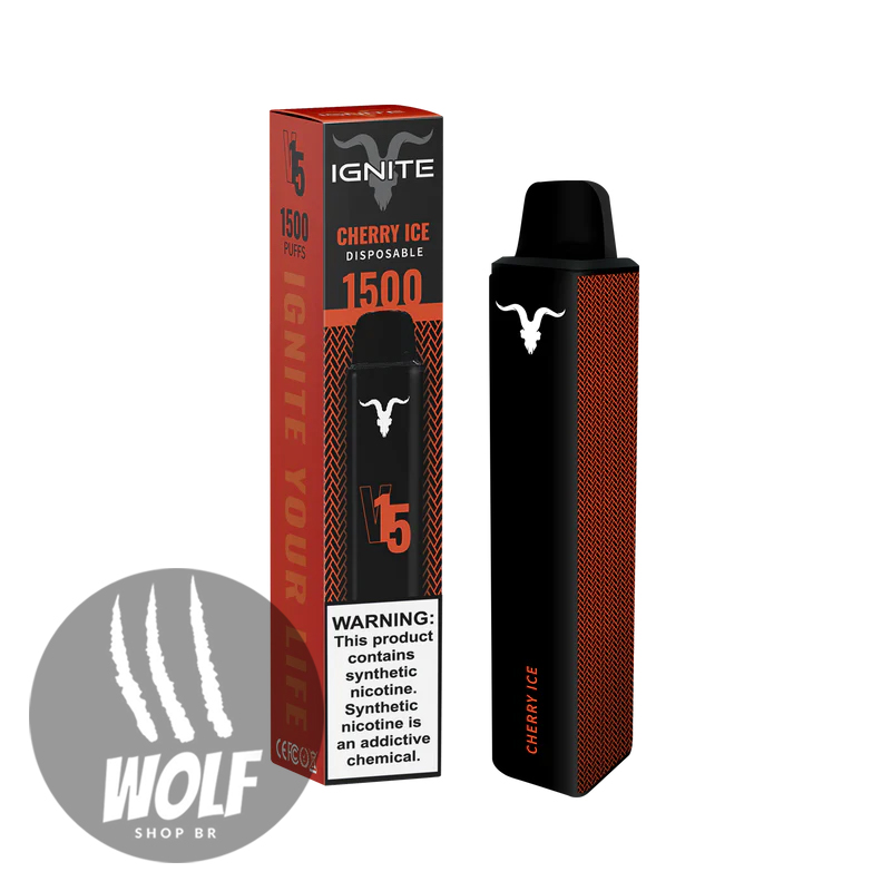 IGNITE V150 PRO - Pod Descartável - 15000 Puffs | Wolf Shop Brasil