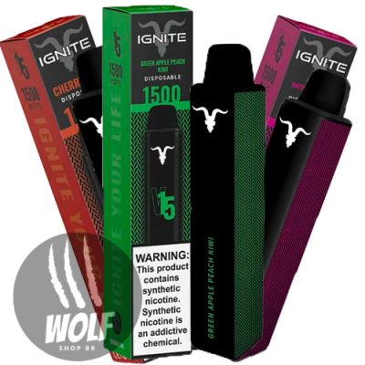 Ignite Vaporizador com Sabor Único e Intenso | Wolf Shop