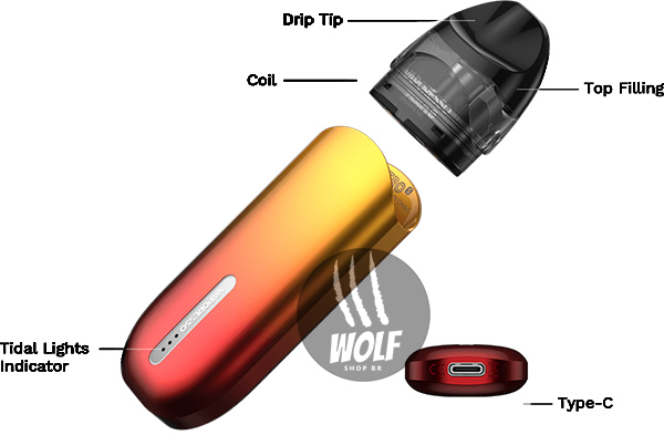 Vaporesso - Renova Zero S - Pod System | Wolf Shop Brasil