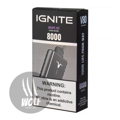 IGNITE V80 - 8000 Puffs - Pod Descartável | Wolf Shop Brasil