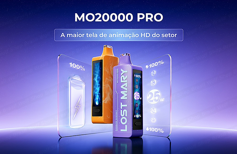 Lost Mary MO20000 PRO - 20000 Puffs - 800mAh | Wolf Shop Brasil