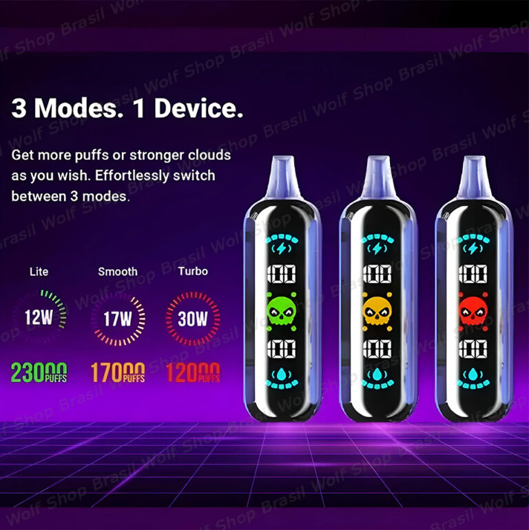 ELFBAR GH23000 - 23000 Puffs - Pod Descartável | Wolf Shop Brasil