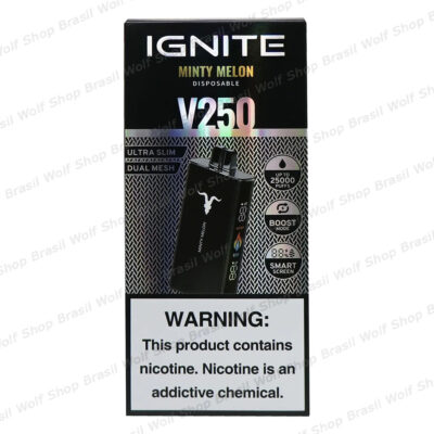 IGNITE V250 - 25000 Puffs - Pod Descartável | Wolf Shop Brasil