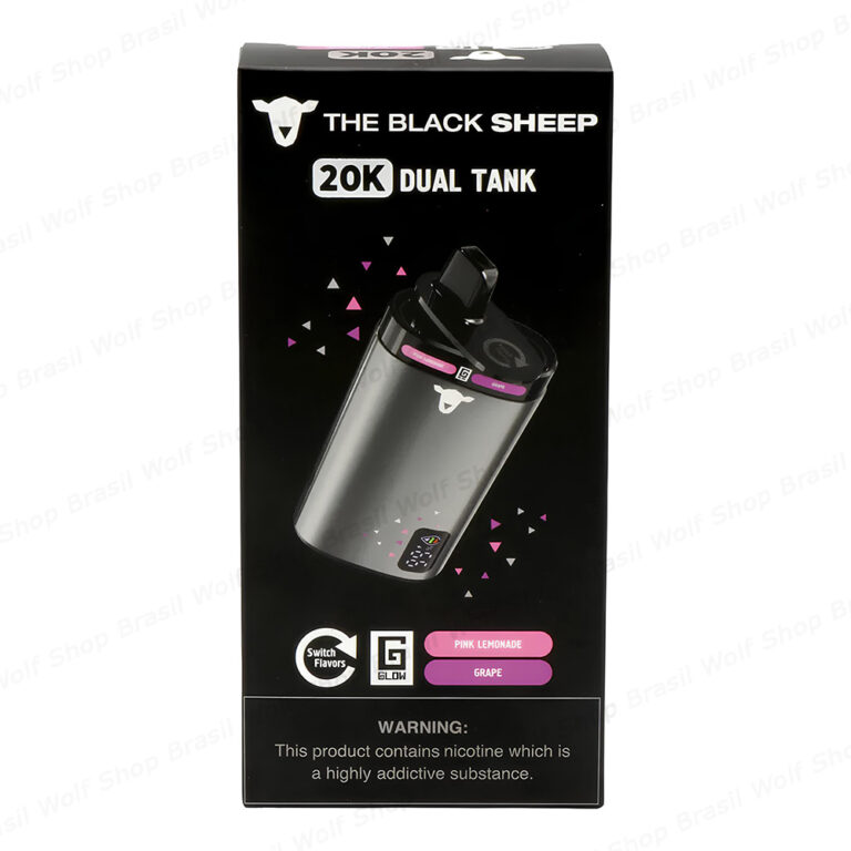 The Black Sheep 20K Dual Tank – 20000 Puffs – Pod Descartável | Wolf Shop Brasil