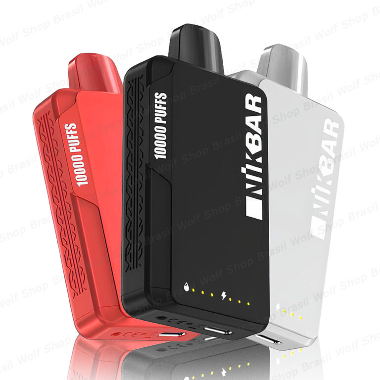 NIKBAR 10000 - Pod Descartável - 10000 Puffs | Wolf Shop Brasil