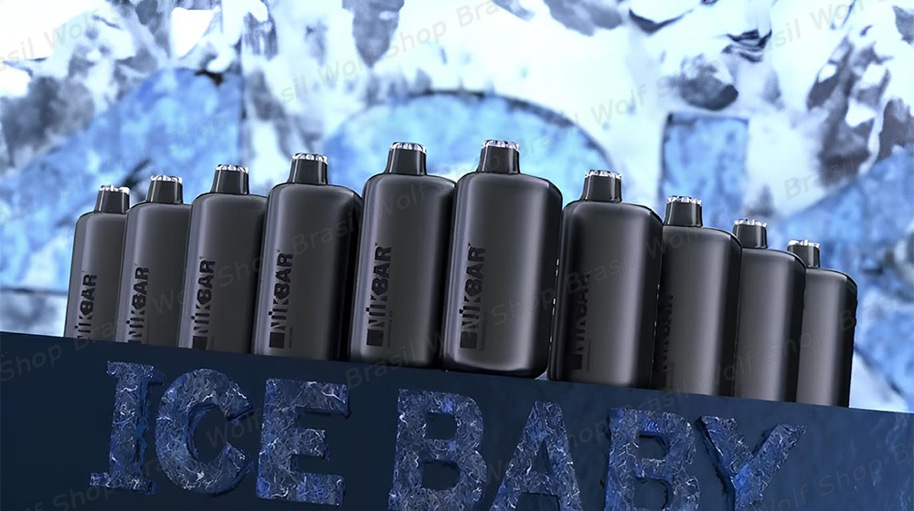 NIKBAR Ice Baby 40000 - Pod Descartável - 40000 Puffs | Wolf Shop Brasil