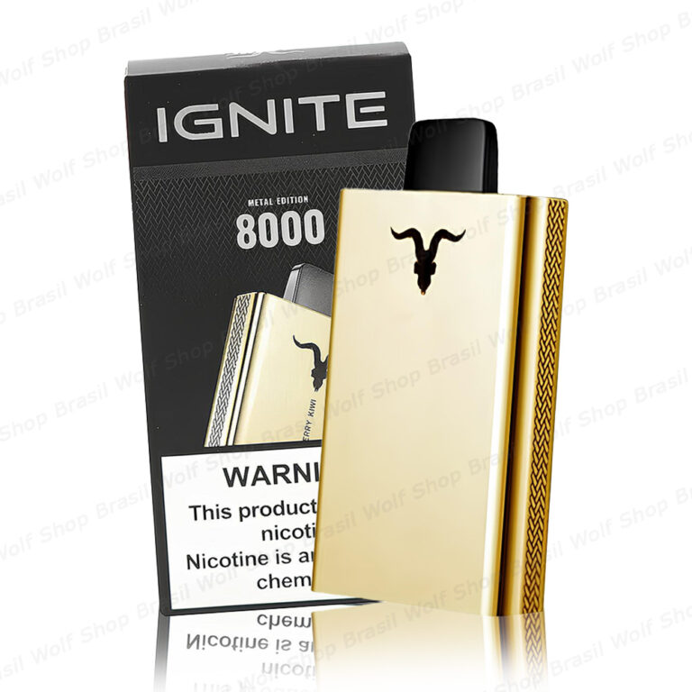 Pod IGNITE V120 Pro Recarregável 12000 Puffs - Wolf Shop Brasil