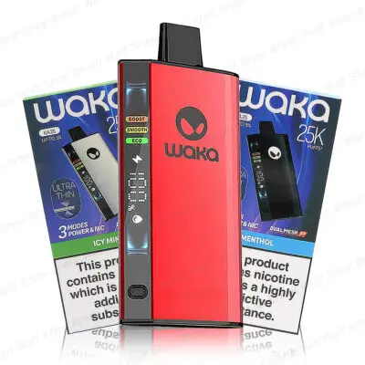 Waka 25K - 25000 Puffs - Pod Descartável | Wolf Shop Brasil